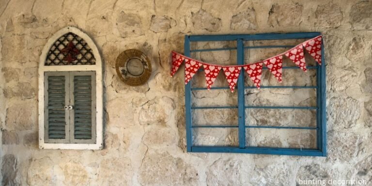 Bunting Decoration Ideas, DIY, Outdoor & Flag Guide